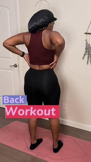 Home Workout for Reducing Back Rolls