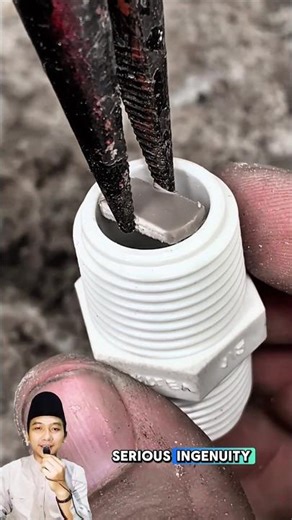 A genius man who uses small PVC pipes #shorts