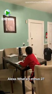 451K views · 6.1K reactions | This little boy got caught using Alexa to do his homework...genius  | IGV | Facebook