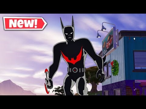 NEW BATMAN BEYOND Skin Gameplay In Fortnite!