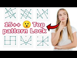Very amazing pattern Lock 😍 | 5+ pattern Lock #patternlock #pattern