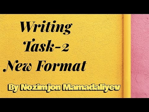 Multi Level Writing Task-2 "New Format"
