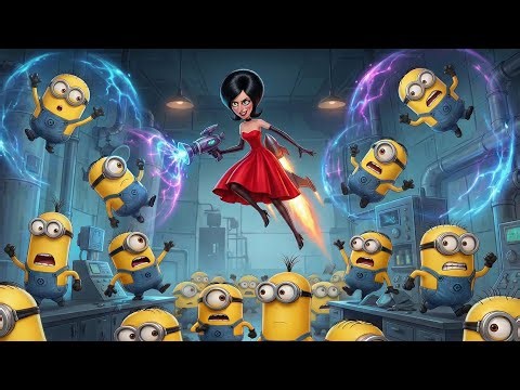 SCARLET’S SECRET DEVICE HEIST | Who Will Win the Epic Showdown? 💥🔬 | Funny Minions Animation