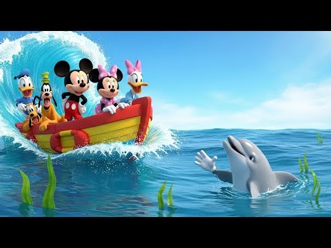 Mickey Mouse & Friends Ocean Rescue Adventure 🌊🚨 | Fun Kids 3D Cartoon