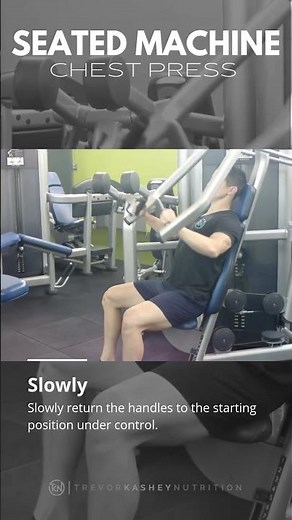 Seated Machine Chest Press – How to Perform It Correctly