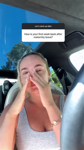 Georgie Stevenson on Instagram: "Filmed in the moment. I feel a bit embarrassed sharing myself crying on the internet but I know I’m not alone in these feelings & I hope by sharing I make one working mum feel less alone ❤️‍🩹 It’s been such a transitional time getting back to work after 6 months off. I did feel so ready to get back into my businesses. I felt privileged to have a full 6 months off (thank you to my amazing teams) and like I had the energy/inspiration to come back BUT of course the