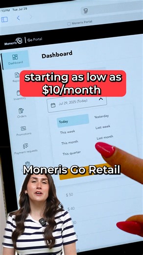 No expensive gear. Great value. Retail POS Software from $10/mo. | Moneris