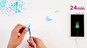 Ecourtez votre temps de charge avec le #GALAXYNote4 http://bit.ly/13p1Yzg | Samsung Global