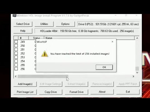 Modded Playstation 2 How To: Add More Than 256 Files to Internal Hard Drive With Winhiip