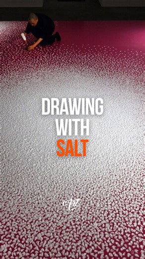 Art Daily Dose Originals on Instagram: "Introducing Motoi Yamamoto — a Japanese artist who draws vast labyrinths from salt. Meticulous lines become meditative installations about memory, loss, and renewal—often returned to the sea at the end. Artist: @yamamotomotoi 💌 We also run a free newsletter where we share weekly art discoveries and hidden gems. Check the link in our bio to join. #art #installationart #salt #contemporaryart"