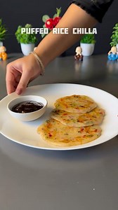 29K views · 211 reactions | Puffed Rice Chilla Recipe⬇️ *RECIPE*....