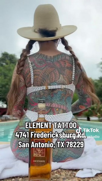 Element Tattoo 4741 Fredericksburg Rd San Antonio,TX 78229 ☎️ (210)979-9877 Call or text us your tattoo ideas. Now’s the time to get through your larger tattoo projects so you can heal up in time for pool time. #inkedgirl #tattooedwoman #tattooedwomen #tattooedwomenoftiktok #tattooed #tattedup #bodysuit #backpiecetattoo #backpiece #sunsoutbunsout #sanantoniotx #tattoomodel #tattooideasforgirls