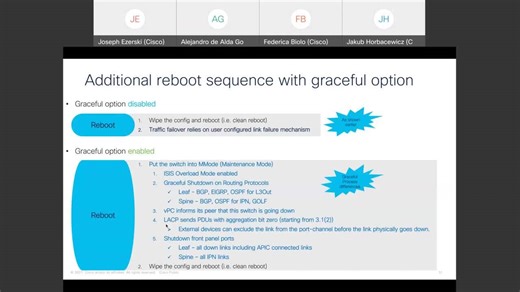 Cisco ACI Software Upgrade - Cisco Video Portal