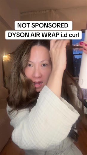 In love woth my new dyson air warp #dysonairwrap #dysonairwrapcurls #dysonairwraptutorial #asianhair