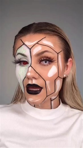 Robot makeup removal 🤖 #foryou #fyp | Embla