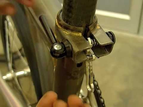 How to install Brompfication's Seat Clamp Quick Release and Rear Frame Clip