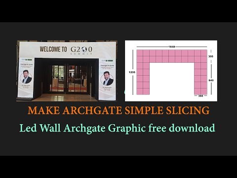 Make LED Wall Gate On Resolume Advance Slicing