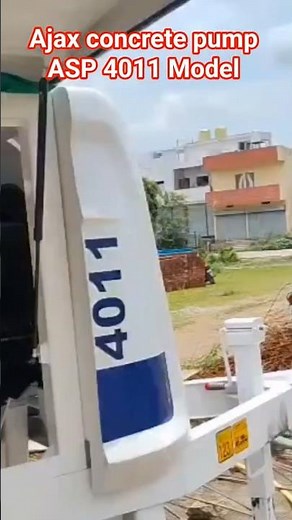 Ajax Concrete pump operating system#ajaxmachine #concretemixingconcretepum