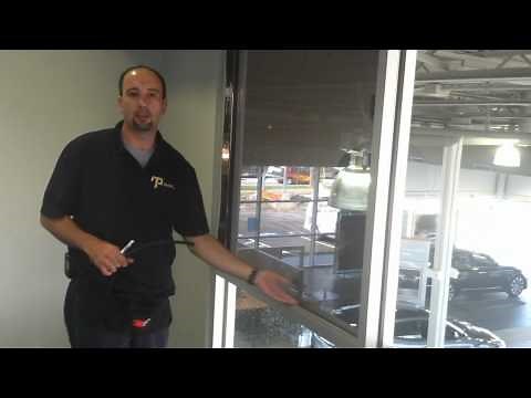 How to install Privacy Glass Tint, one way mirror tint, office tint, How to tint 216-906-6084