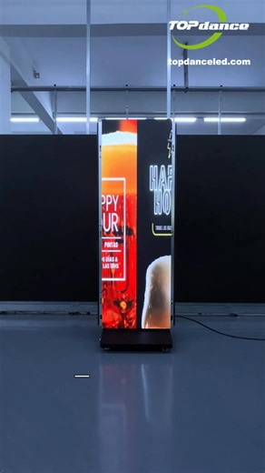 Meet our New Tri-Fold LED Poster Display 📺 Your all-in-one smart display solution — flexible, portable, and built to impress! 🌟 🔄 Flexible & Dual-Sided – Unfold into a large dual-screen display, double your visibility and impact ⚡ Portable & Plug-and-Play – Lightweight with casters for easy mobility, setup in seconds 📱 Easy Content Management – Upload content via App, USB, WiFi, or optional 4G — anytime, anywhere 💎 Brilliant & Durable – HD visuals with GOB protection for long-lasting shine 