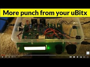 Testing the uBitx transmit audio modification