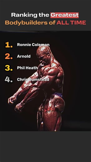 Ranking the Greatest Bodybuilders of ALL TIME 🔥