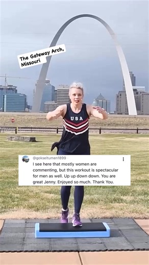 Step aerobics is the perfect way to unplug from screens, notifications, and daily chaos—giving yourself pure me-time to focus inward and recharge. Funny how stepping away from life's noise (and stepping onto that step bench!) refreshes your body and mind. Research shows aerobic movement like this boosts mood, reduces stress, and promotes mental clarity through endorphins and better brain function. Step Across the World today from your living room—no travel required. Just press play on Freedom.Fi