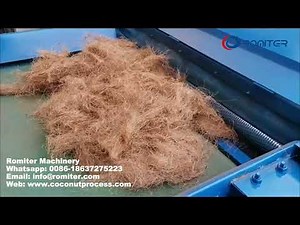 Automatic Coconut Coir Fiber Extractor Machine