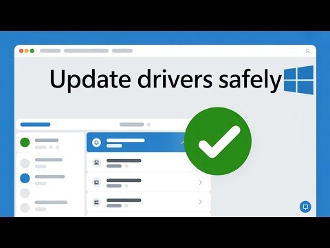 Best Way to Update Windows 11 Drivers (Safe & Recommended Method | 2026)
