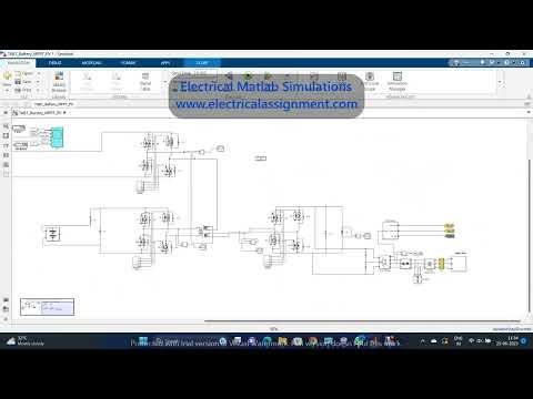 Triple active bridge TAB PV MPPT Battery and Grid connected - Matlab simulink simulation
