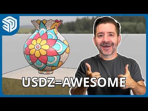 Imported USDZ Files are Awesome!!