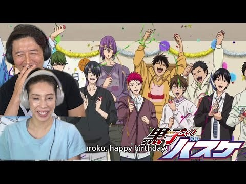 Kuroko's Birthday! | KUROKO NO BASKET OVA REACTION!