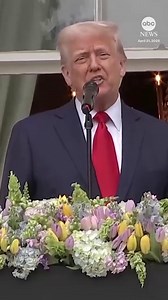 501K views · 8.7K reactions | President Trump says he signed an executive order to lower federal flags to half-staff following the death of Pope Francis. “He was a good man, worked hard. He loved the world and it’s an honor to do that.” https://abc7.la/3Y52PE0 | ABC7 | Facebook