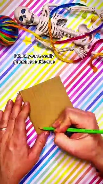 Easy Tissue Paper Candy Corn Craft for Kids | Fun Halloween DIY Art Project with Cardboard 🎃