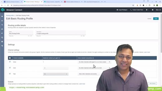 Amazon Connect Contact Center - Understanding How Routing and Cross Channel Works | Faisal Khan