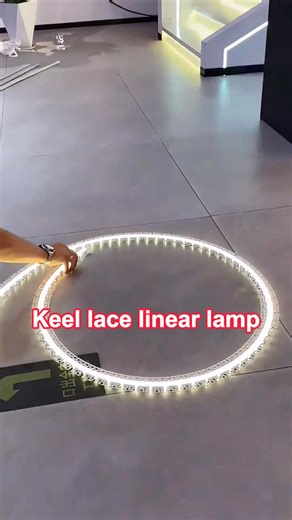 1.3M views · 10K reactions | Keel lace linear lamp, can be bent to make any shape#lamp #light #led #lightingdecor #homedecor #homedecoration #interiordesign #homeowners #interiordesigner #madeinchina #summer #art | Alead Home Intelligent | Facebook