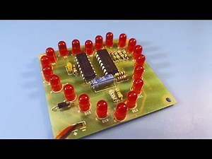 LED Heart DIY Kit – Assembly & Animated Demo