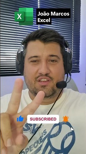 Aqui você aprende #Excel, fórmulas, VBA, Power query, automação, tabela dinâmica, INSCREVA-SE!