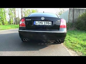 VW Passat W8 - Tuning + Sound