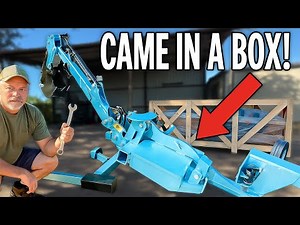 I Bought a Cheap Harbor Freight Towable Backhoe