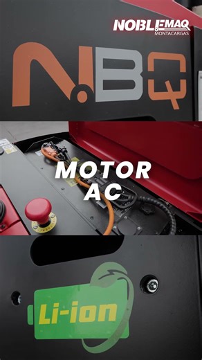 Apilador Eléctrico NBQ CQE 2056 | Nueva Línea de Apiladores de Noblemaq