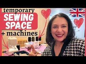 UK sewing space is A GO! Temporary city, permanent sewing required!