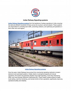 Indian Railway Signalling systems - SlideServe