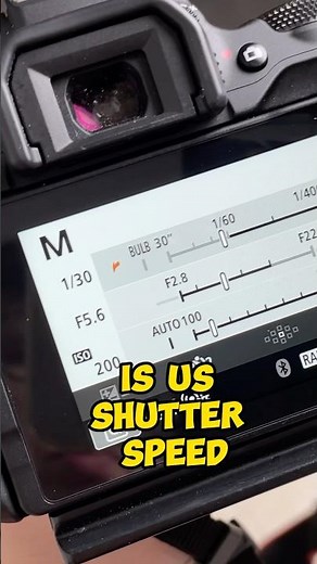 How to Setup Manual Shutter Speed in Canon DSLR #canondslr #shutterspeed