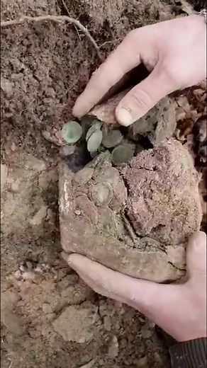 то, что он находилось на глубине двух штыков... #находка #новости