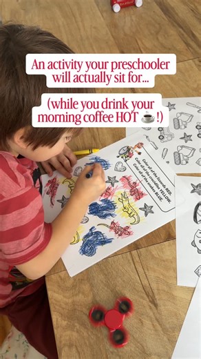 Disability Inclusive Books + Tees on Instagram: "If you’re looking for a simple activity your 3-5 year old will actually sit for, this is it. My busy 4 year old sat for 20 minutes while completing this FREE download, NO PREP activity! It’s called Listen, Think, Color: 3-Step Directions with The Able Fables It’s #a playful coloring activity designed to build listening skills, color recognition, and focus, while giving you a peaceful moment with your child (and even time to drink your coffee while