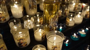 Vatican candles of memory prayer faith