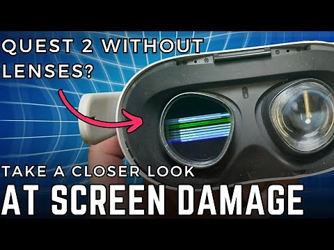Quest 2 LCD Damage - A Closer Look At Bad LCDs & Sun Damage