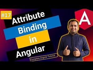 Attribute binding in Angular | Angular tutorial
