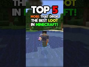 Minecraft Top 5 Best Mob Loot